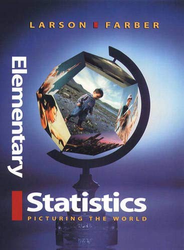 Elementary Statistics: Picturing the World: Ron Larson: 9780130107343 ...