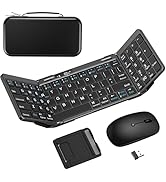 Amazon.com: Foldable Keyboard and Mouse, EDJO Folding Keyboard Mouse ...