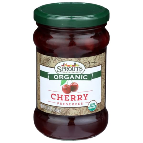 Amazon.com: Sprouts Organic Cherry Fruit Spread - 12 oz (340g ...