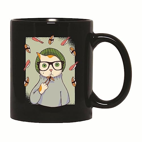 Amazon.com: Zombie Stray Cats Halloween Gift Illustration Style For ...