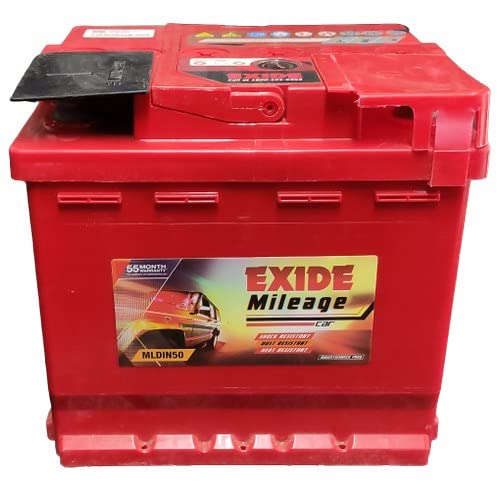 Exide Din50-50ah Mileage Car Battery : Amazon.in: Car & Motorbike