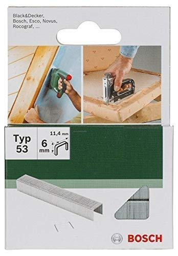 Bosch Original Heftklammern (L= 6 mm, 5000 Stück) für Bosch HT8 & HT14 ...