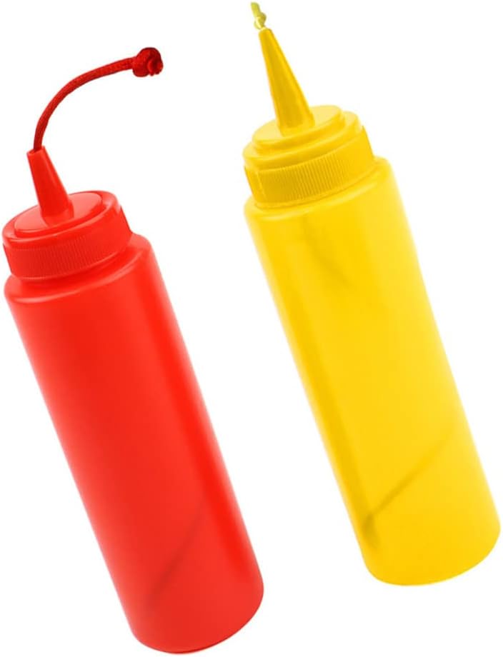 Amazon.com: STOBOK 2Pcs Fake Mustard and Ketchup Bottle Funny Fake ...