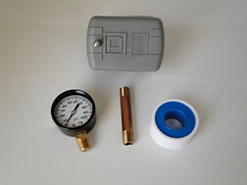 Amazon.com: KIT: SQUARE D 30/50 PRESSURE SWITCH (9013FSG2J21) + 1/4 x 3 ...