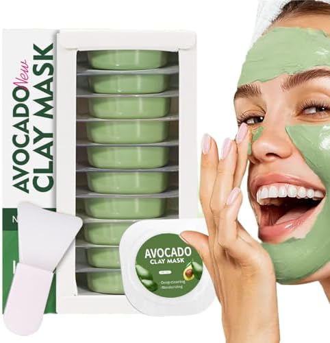 Amazon.com : ClayCo! 10 Piece Clay Mask Variety Kit for Men & Women ...