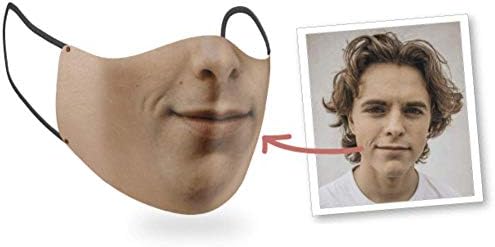 Amazon.com: Custom Face Mask Upload your Photo Reusable Cloth with ...