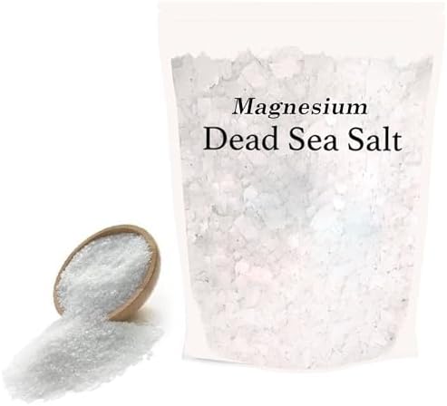 Amazon.com : Dead Sea Magnesium Flakes Bath Salts 2lb - Superior ...