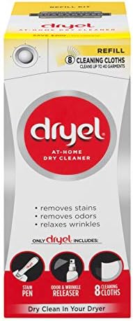 Amazon.com: Dryel At-Home Dry Cleaning Starter Kit With Bag, Breeze ...