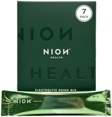 Amazon.com: NION Electrolyte Powder | Negative Ion Hydration Packets ...