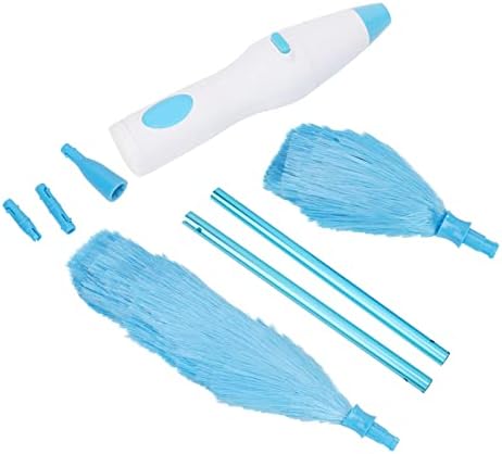 Yctze 180° Rotating Electric Feather Duster, Battery-Operated Dust ...