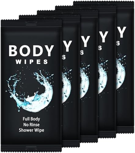 Amazon.com: Treela 300 Pcs Large Body Wipes Individually Wrapped Bath ...