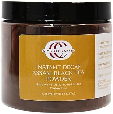 Amazon.com : WHYZ Instant Black Tea Powder, 4.5 oz, Unsweetened Iced ...