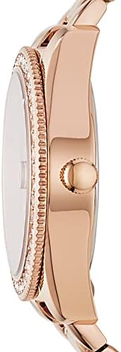 Amazon.com: Fossil Women's Scarlette Mini Quartz Stainless Steel Three ...