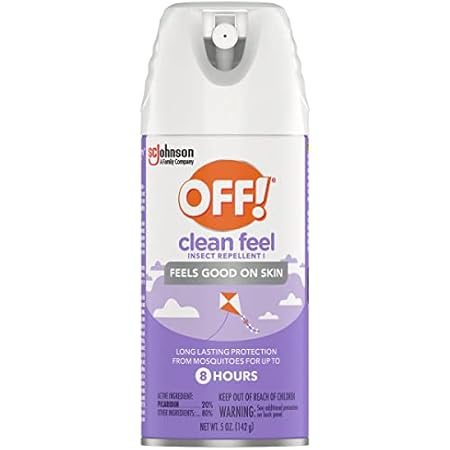 Amazon.com: Off! Clean Feel Aerosol, 5 oz, 1 CT : Health & Household