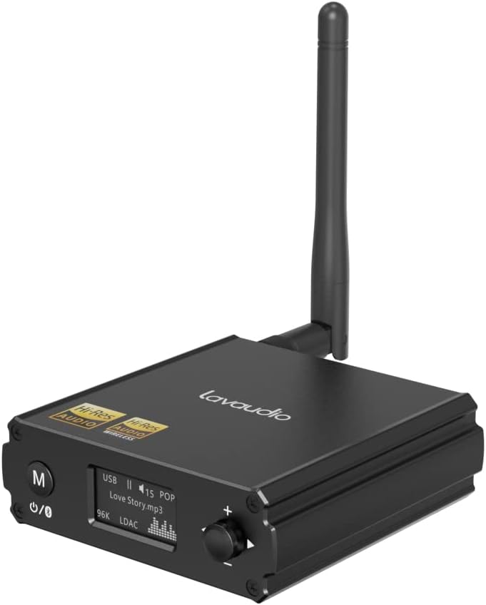 Amazon.com: Audioengine B1 Bluetooth Receiver for Speakers -Long Range ...