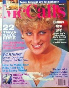 McCall's Magazine - Princess Diana/Lady Diana on Cover (February, 1993 ...