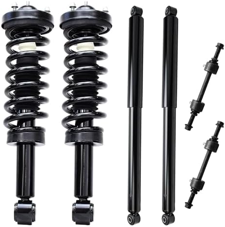 Amazon.com: Detroit Axle - Front Struts & Coil Springs Rear Shock ...