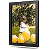 Amazon.com - Modern 36x48 Black Picture Frame Wood with Acrylic Plexi ...
