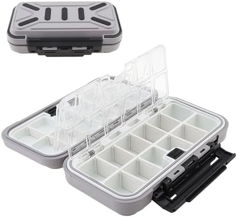 Amazon.com: OriGlam Mini Fishing Tackle Box, Small Fishing Box Fishing ...