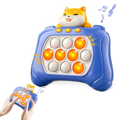 Doloowee Pop Fidget Toy, Fast Push Game Push Bubble Fidget Sensory Toy ...