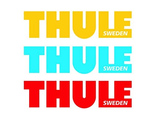 Amazon.com: Vinyl Decal - Compatible with THULE products (Silver, 14 ...