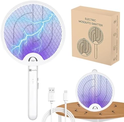 Tri-Activ Mosquito Racket I 2-in-1 Rechargable Bat + Zapper by Piramal ...