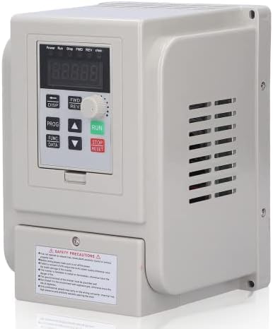 Amazon.com : VFD Inverter, Single to 3 Phase Frequency Converter Single ...