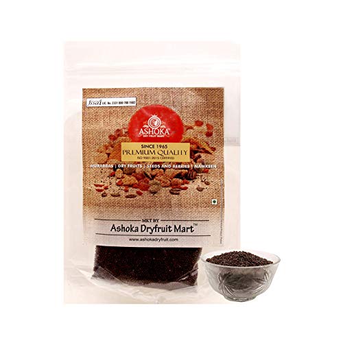 Ashoka Dry Fruits Black Mustard Seeds/Kali Sarson - 100gm : Amazon.in ...