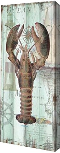 Buy PrintArt GW-POD-51-RB9406TS-10x24 "Antique La Mer Sea Creature ...