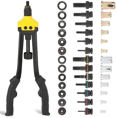 Amazon.com: HURRICANE 16" Rivet Nut Tool Kit with Auto Release, Heavy ...