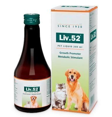 Buy Liv 52 for Dogs and Cats 200ML Pack of 1 with Glove Online at Low ...