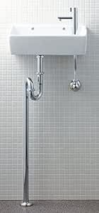 Amazon.co.jp: 【L-A35HB】 INAX LIXIL・リクシル トイレ用 狭小手洗い器 床給水 床排水 ハイパーキラミック BW1（ピュアホワイト） : DIY・工具・ガーデン