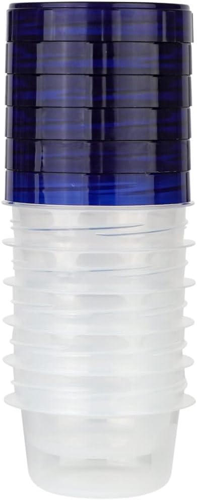 Amazon.com - [4 Oz - Blue - 6 PK] Twist Top Food Storage Containers ...