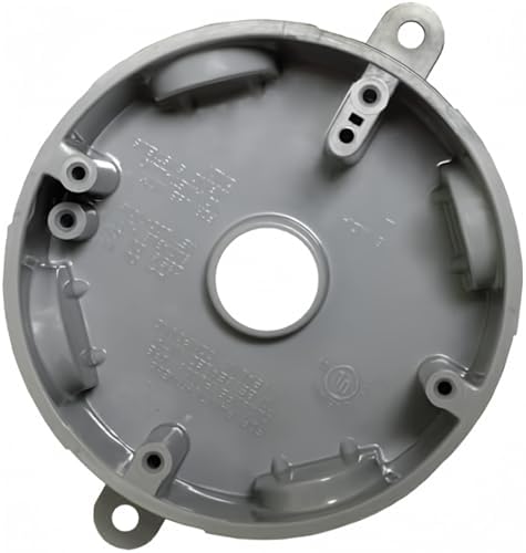 BELL 5193-6 Raco Round Cluster Cover, For Use With Weatherproof Boxes ...