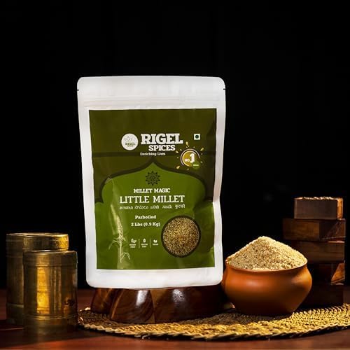 Amazon.com: Rigel Spices | Little Millet | 2lbs resealable pack | Samai ...