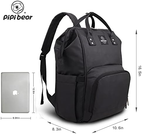 pipi bear Changing Backpack Bag Waterproof Baby Changing Bag Cool Nappy ...