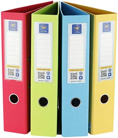 Worldone Lever Arch File, 2.6mm Thick PVC Pasted on Hard Board,110g ...