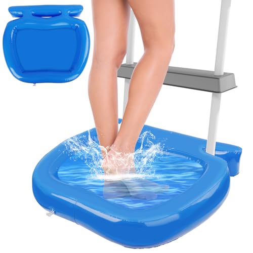 Snapklik.com : Pool Foot Bath, Inflatable Pool Foot Wash Tray For Pool ...
