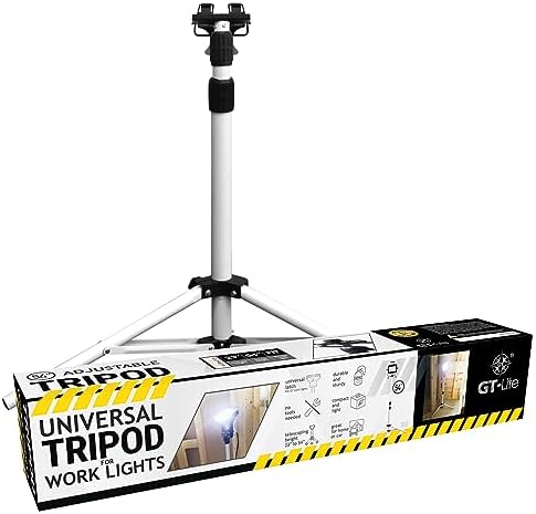 Amazon.com : GT-Lite Tripod for LED Work Lights, Telescoping Column ...