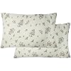 Amazon.com: Dormlony Organic Cotton Muslin Mini Pillowcases with ...