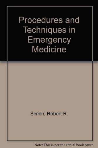 Amazon | Procedures and Techniques in Emergency Medicine | Simon ...