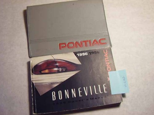 1996 Pontiac Bonneville Owners Manual: Pontiac: Amazon.com: Books