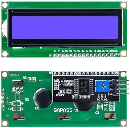 Silicon TechnoLabs LCD 16x2 Alphanumeric Display (JHD162A) for 8051, AVR, Arduino, PIC, ARM All ...