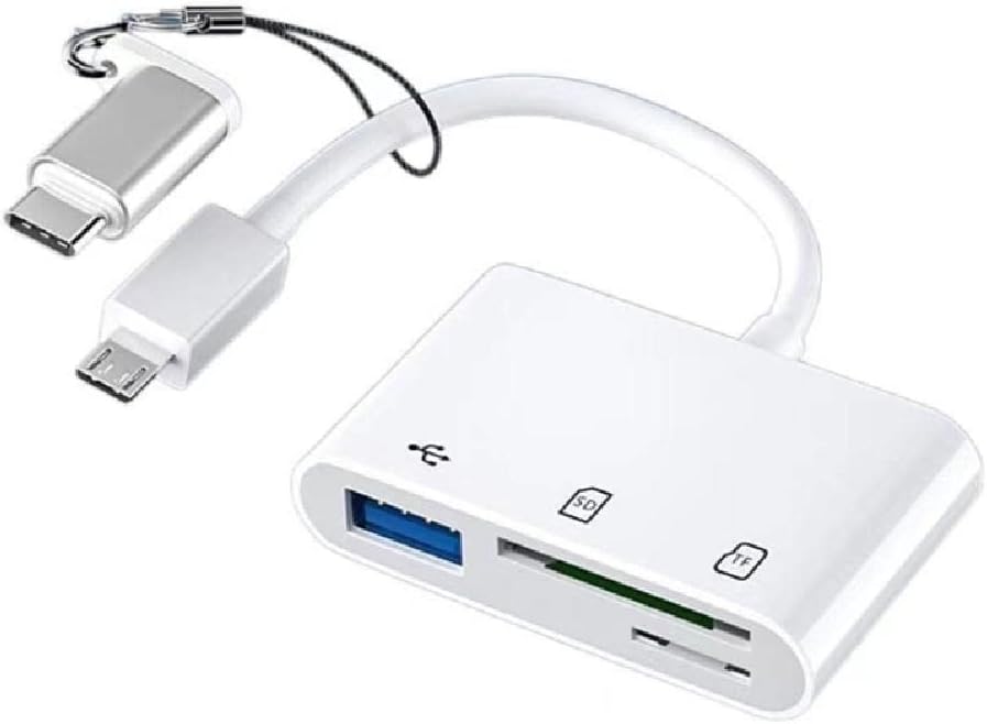 Amazon.com: Multifunction/Micro USB/TF/SD Memory Card Reader OTG HUB ...