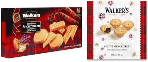 Amazon.com: Walker's Pure Butter Shortbread Traditional Assortment (17 ...