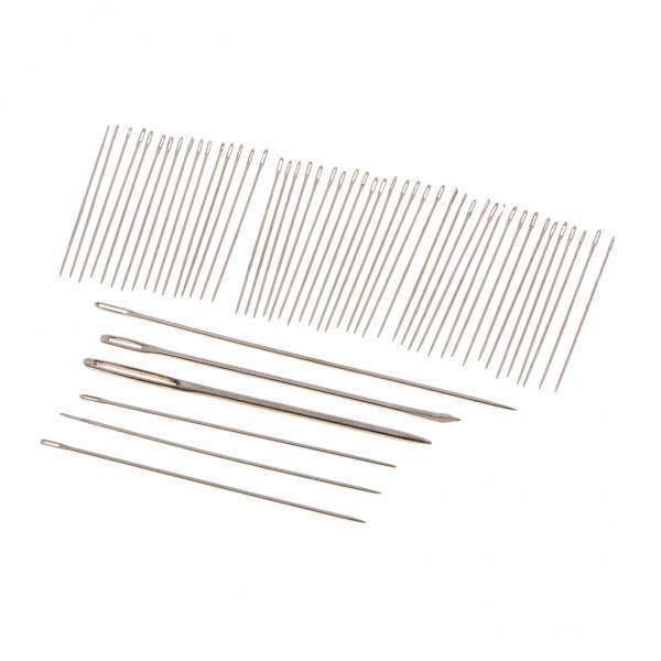 SYDL 2x55 Pieces Hand Sewing Needle Set Stitching Needles Multi ...