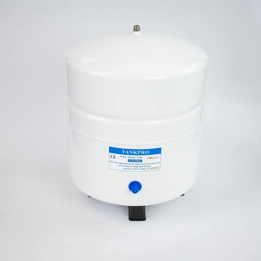 iSpring T32M Pressurized Water Storage Tank with Ball Valve for Reverse ...