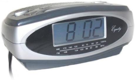 Amazon.com: EQUITY 44100 Insta-Set Clock Radio with 1" LCD : Home & Kitchen