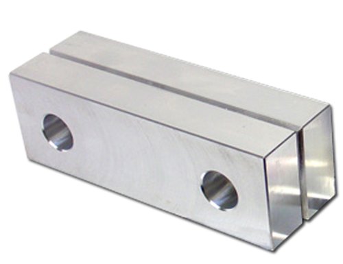 AccuJaws 6AJV6215A 2 Piece Aluminum Jaws Set for 6" Kurt Style Vises, 6 ...