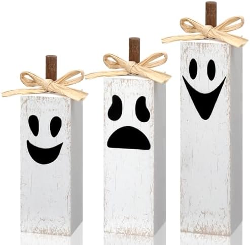 Amazon.com: Treory Halloween Decorations Indoor Table Decor: 3pcs Cute ...